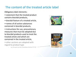 Biocides - obligations and novelties | PPTX