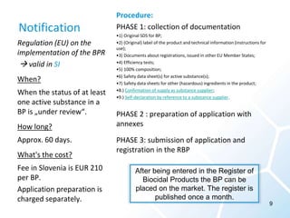 Biocides - obligations and novelties | PPTX