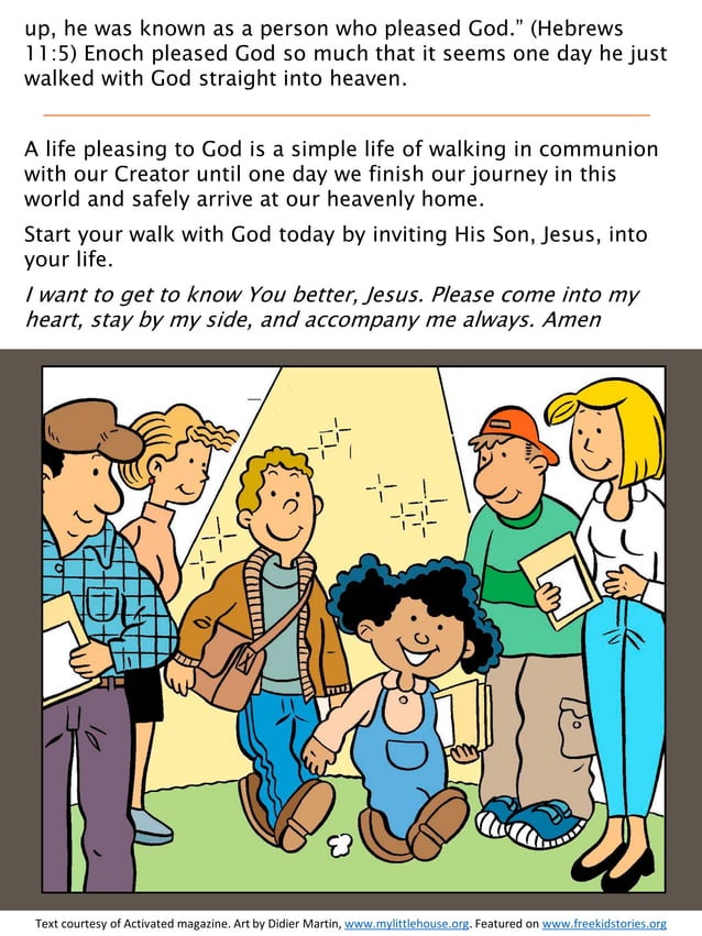 Enoch - Story for Children | PDF | Free Download