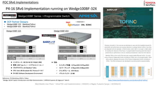 SRv6 Mobile User Plane : Initial POC and Implementation | PPT