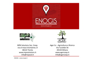 La storia di ENOGIS | PDF