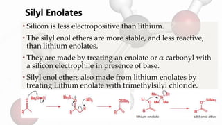 Enol and enolates | PPTX