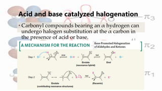 Enol and enolates | PPTX