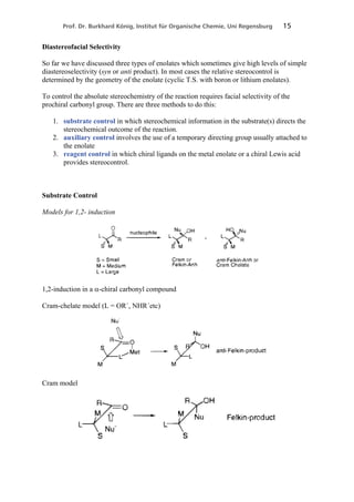 Enolate chemistry | PDF