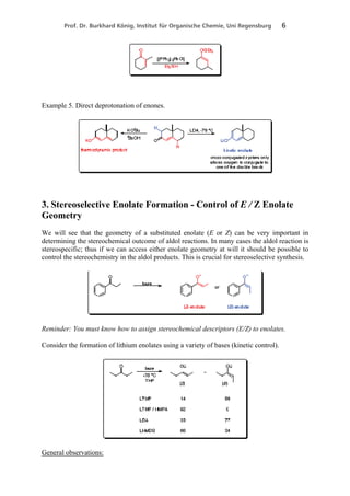 Enolate chemistry | PDF