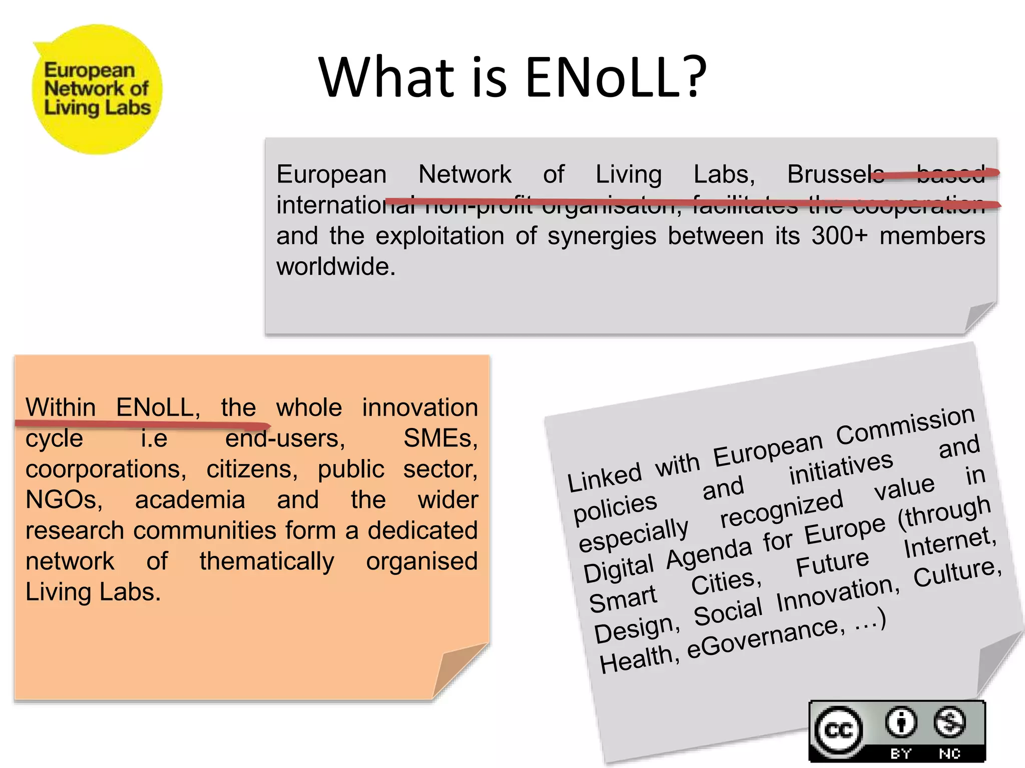Introducing Living Labs and ENoLL | PPTX