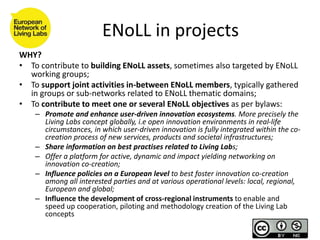 Introducing Living Labs and ENoLL | PPT