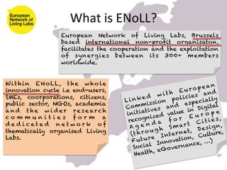 Smart City Conference Seville A. Garcia (ENoLL) | PPT