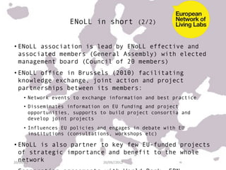 Mikael Borjeson ENoLL | PPT