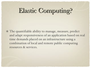 The Technology of the Cloud | PPT