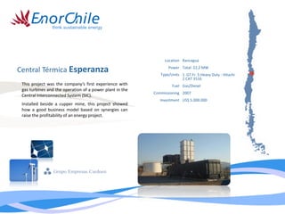 Enor Chile 2010 Corp | PDF | Power and Energy Industry | Industries