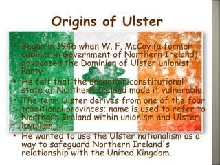 NOrthern IReland | PPT