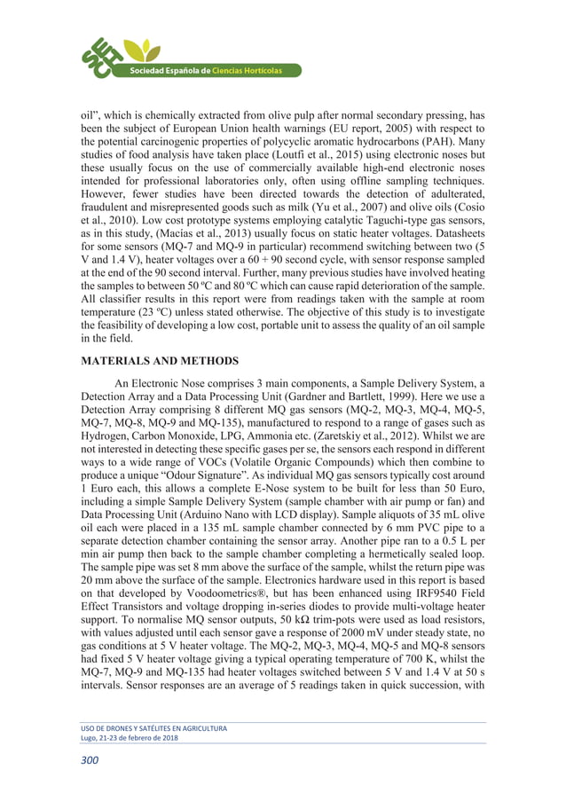 Electronic Nose VOC patterns | PDF