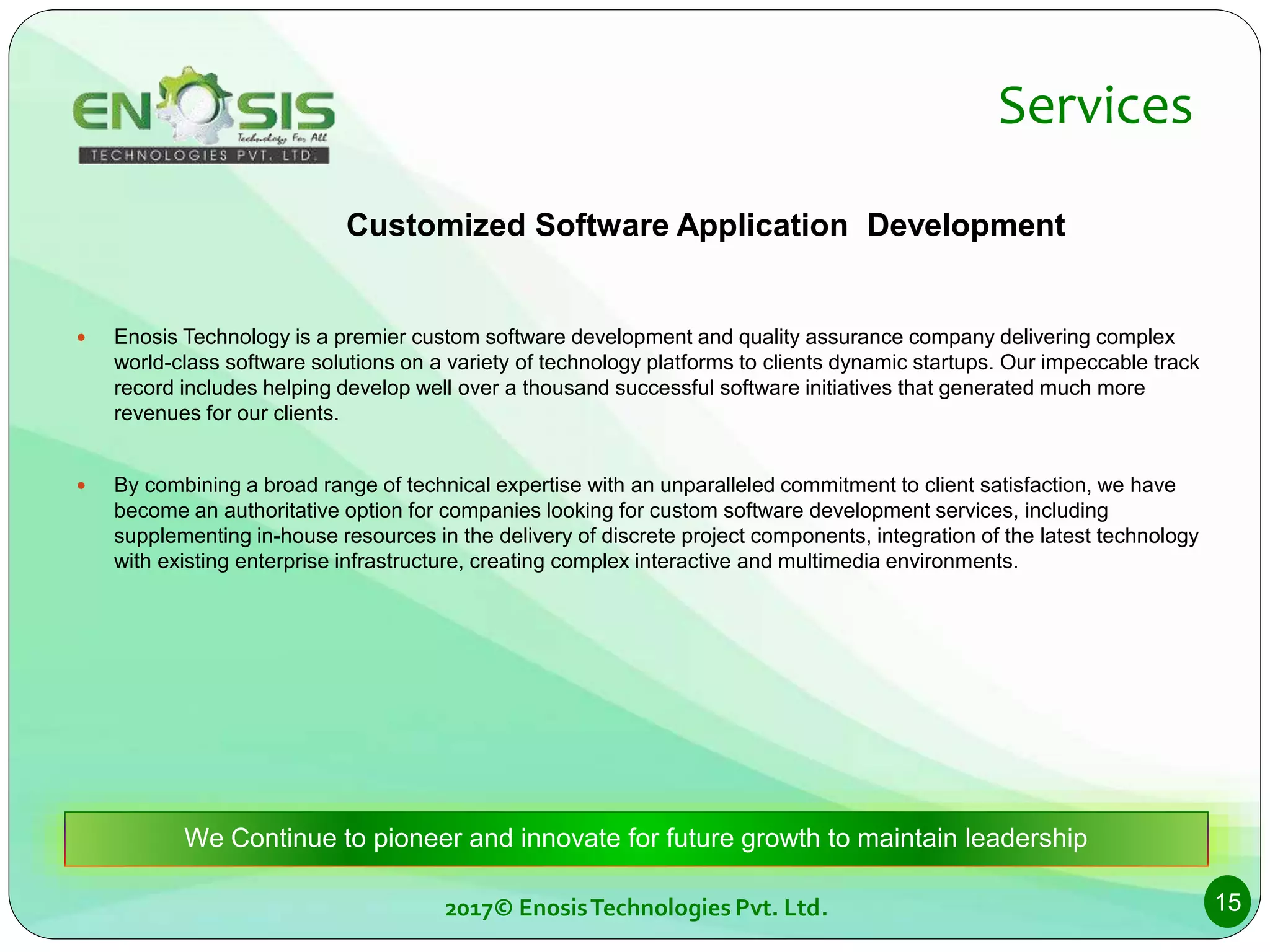 Enosis Technology | PPT