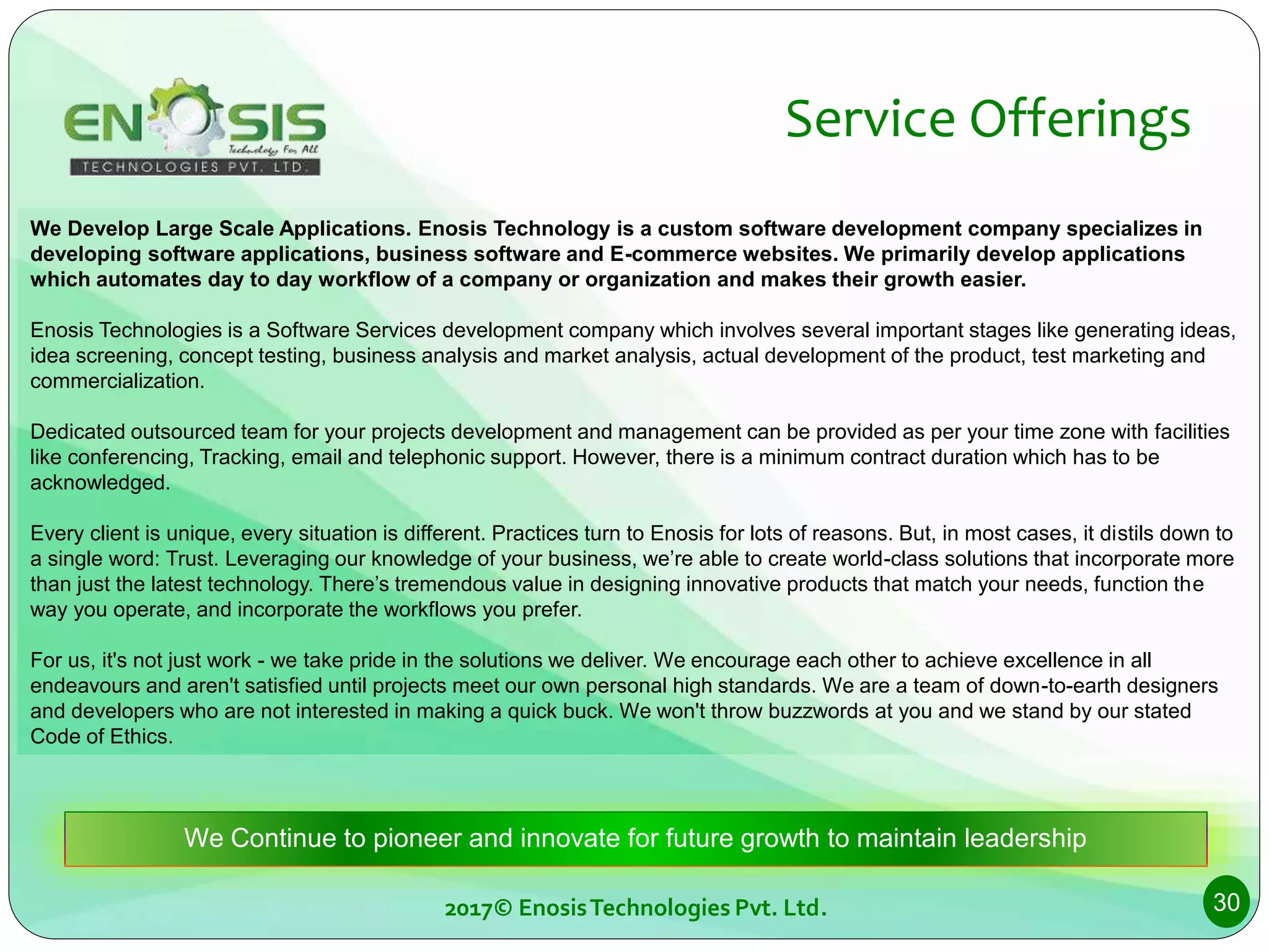 Enosis Technology | PPT