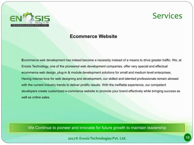 Enosis Technology | PPT