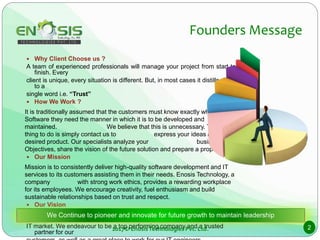 Enosis Technology | PPT