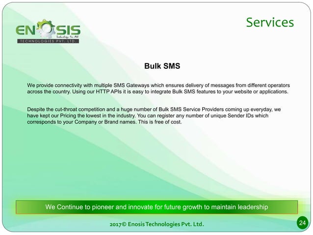 Enosis Technology | PPT