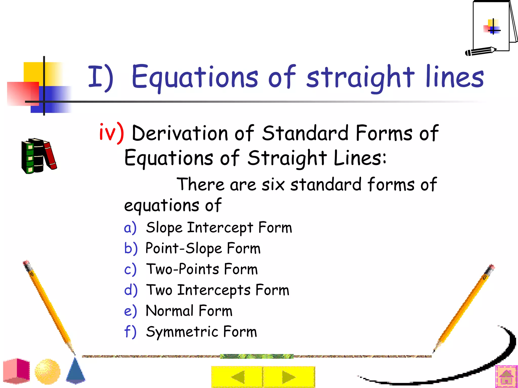 History,applications,algebra and mathematical form of plane in ...