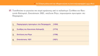 Οι Έλληνες κάτω από την οθωμανική και τη λατινική κυριαρχία ΤΕΤΡΑΔΙΟ ...