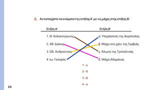 ΕΝΟΤΗΤΑ Γ. Η Μεγάλη Επανάσταση | PDF