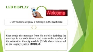 wireless E notice board | PPTX