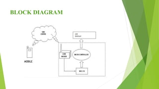 wireless E notice board | PPTX