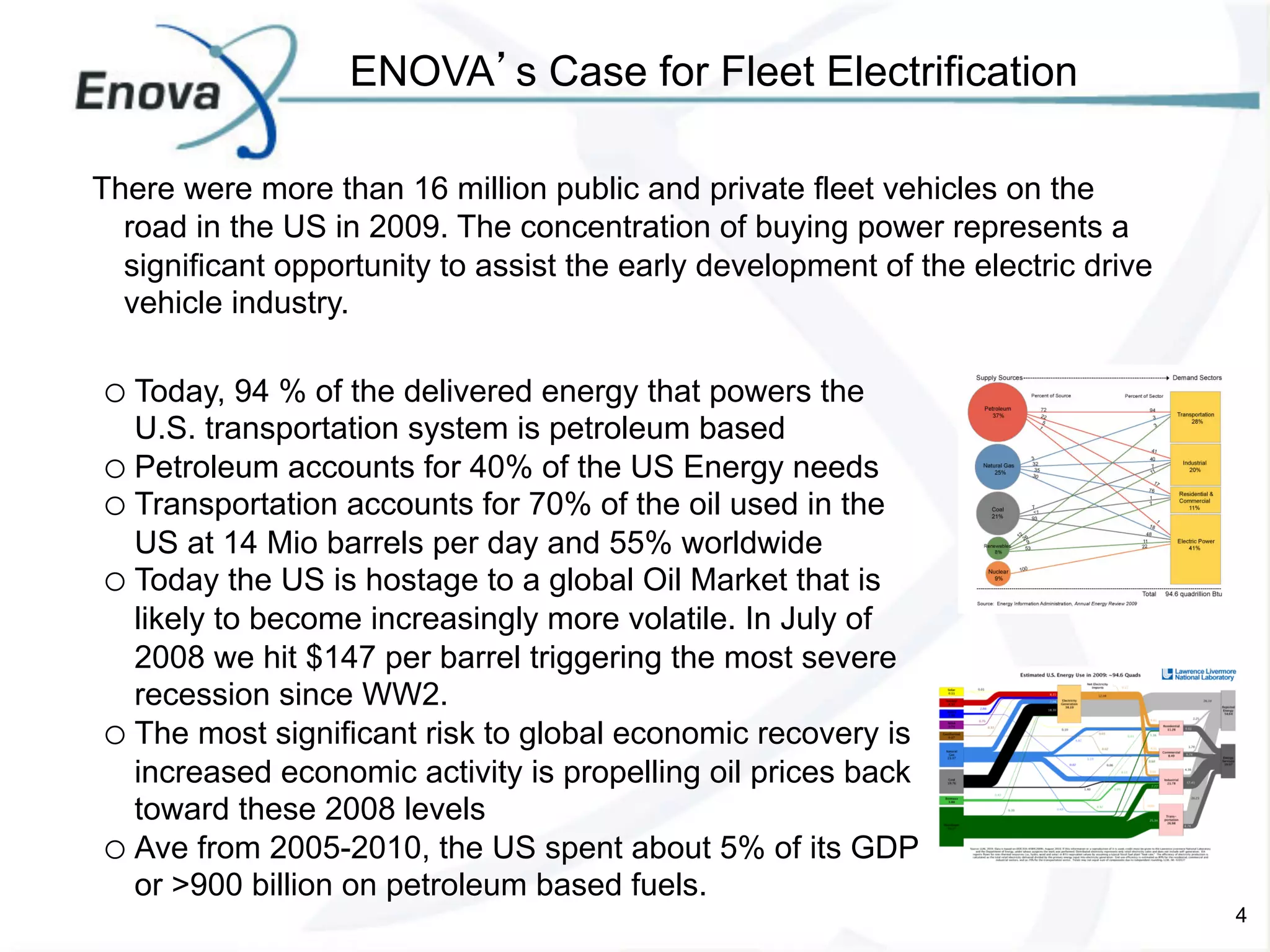 Enova systems hybrid and electric commercial vehicles | PDF