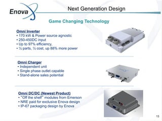 Enova systems hybrid and electric commercial vehicles | PDF