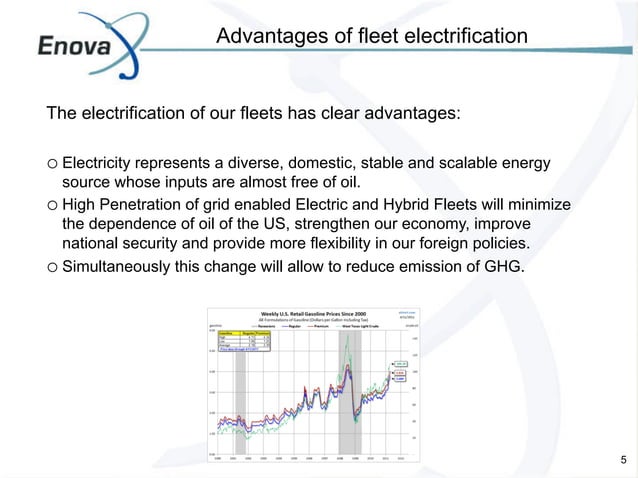 Enova systems hybrid and electric commercial vehicles | PPT