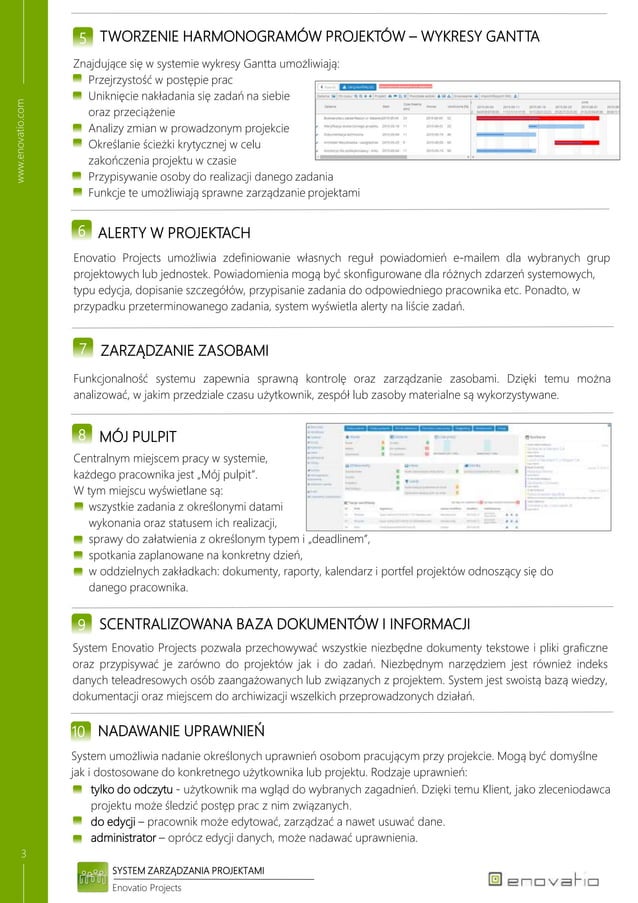 System zarządzania projektami | PDF