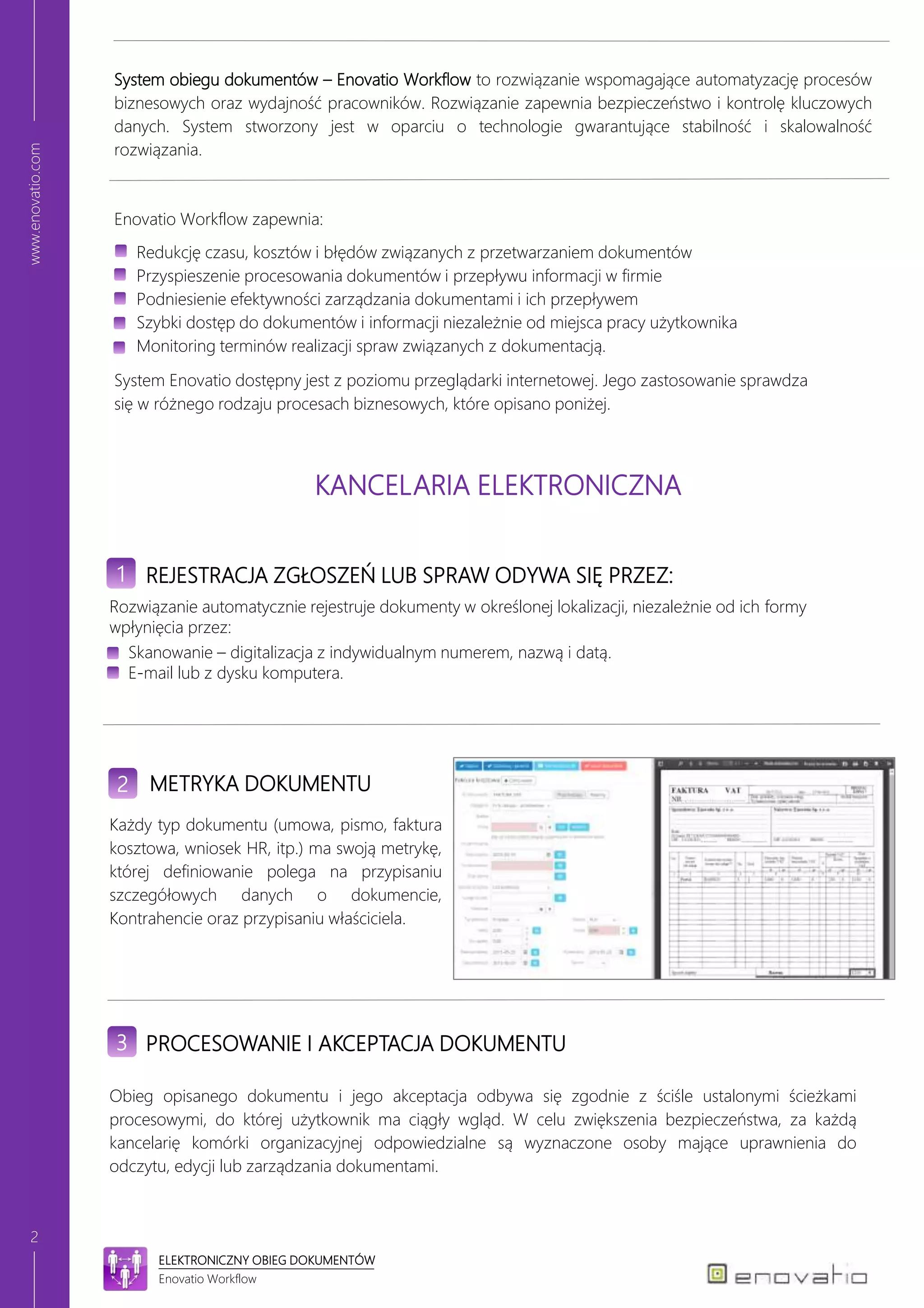 System obiegu dokumentów | PPTX