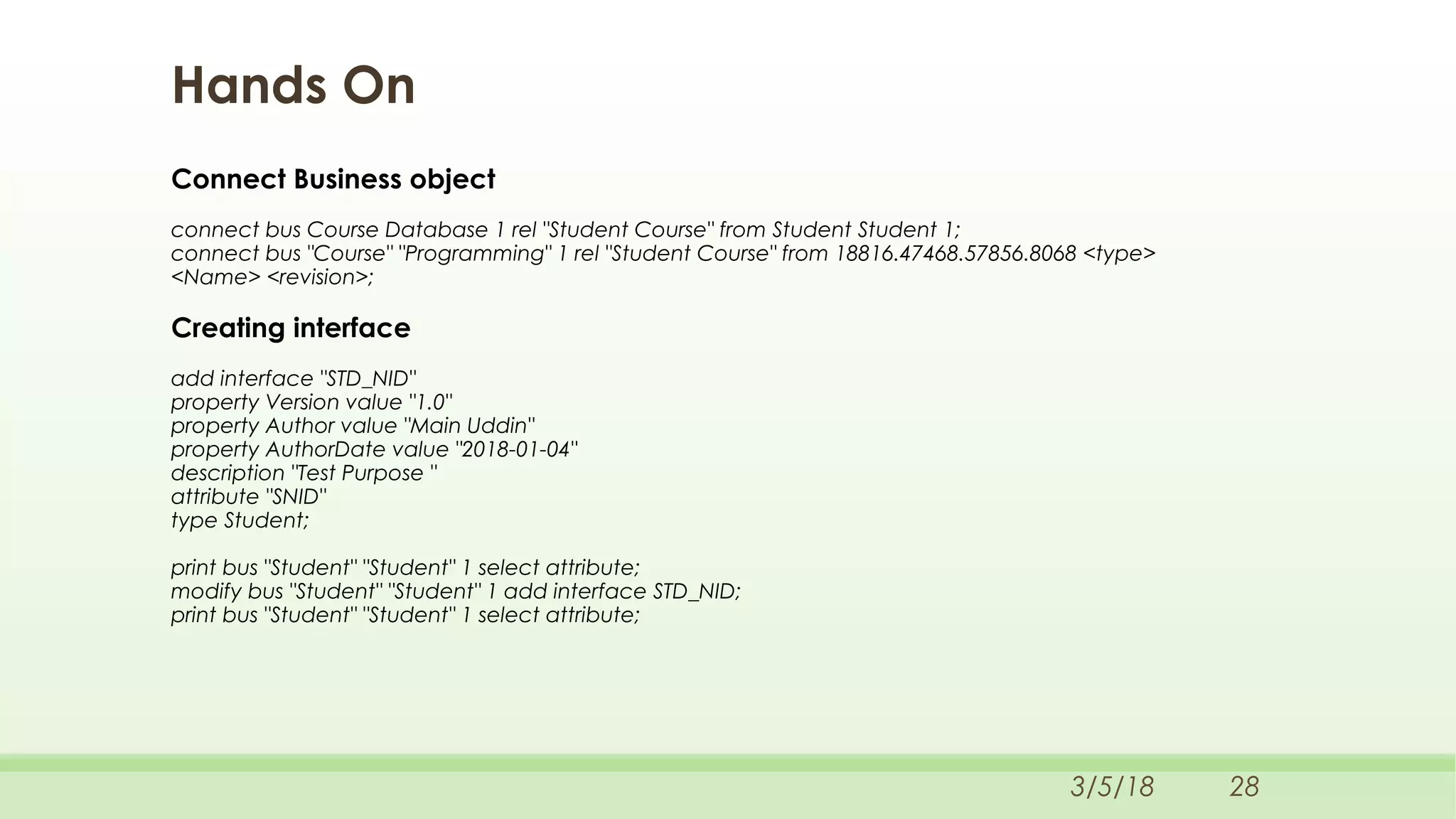 Enovia Collaboration Platform and Matrix Query Language | PPT