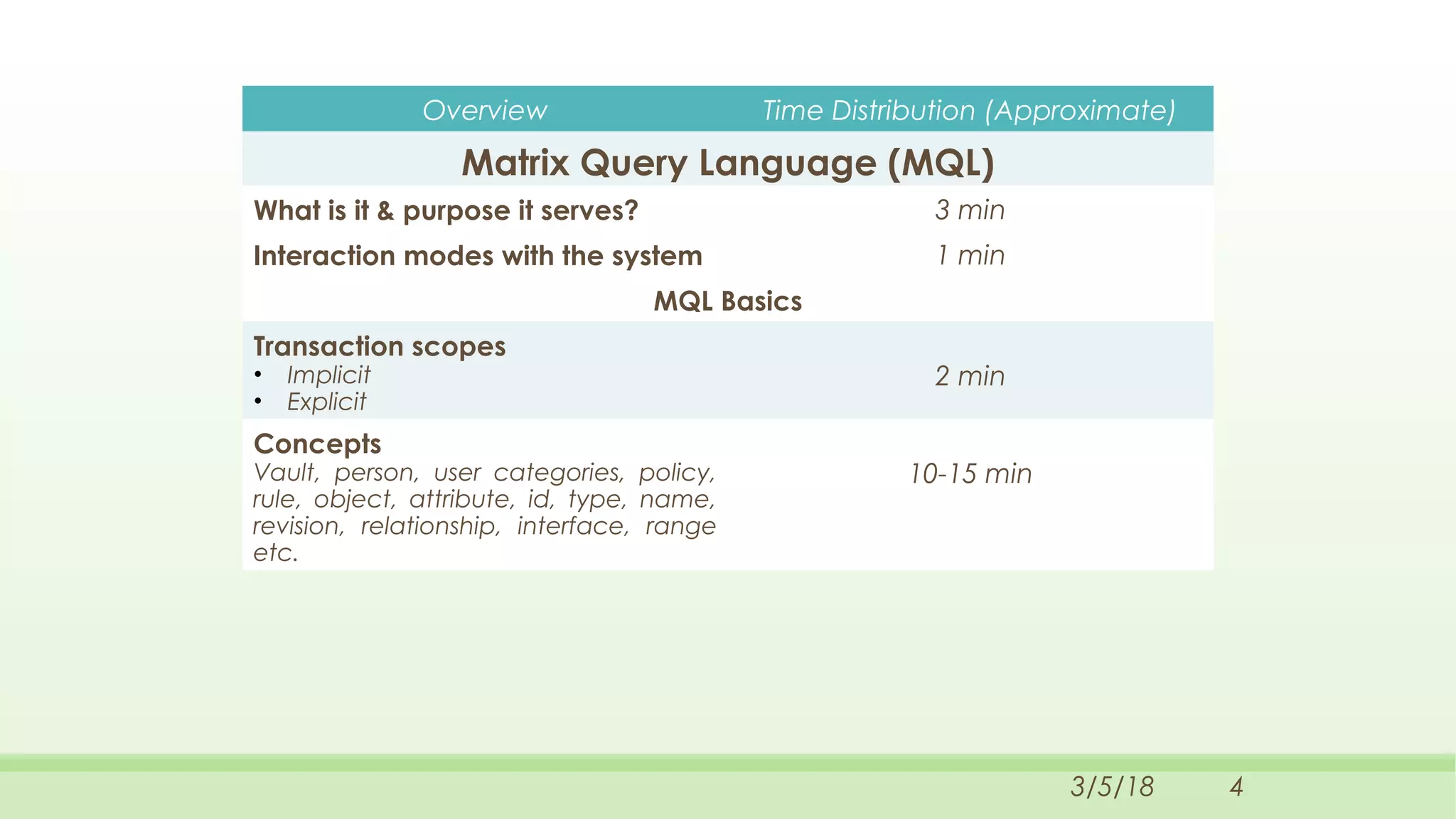 Enovia Collaboration Platform and Matrix Query Language | PPT
