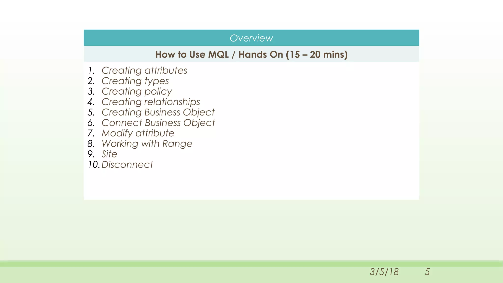 Enovia Collaboration Platform and Matrix Query Language | PPT