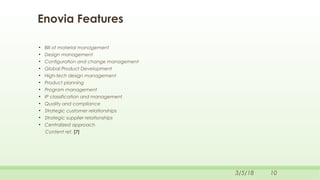 Enovia Collaboration Platform and Matrix Query Language | PPT