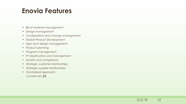 Enovia Collaboration Platform and Matrix Query Language | PPT ...