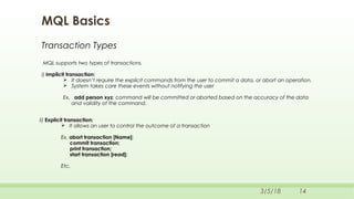 Enovia Collaboration Platform and Matrix Query Language | PPT