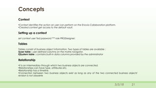 Enovia Collaboration Platform and Matrix Query Language | PPT