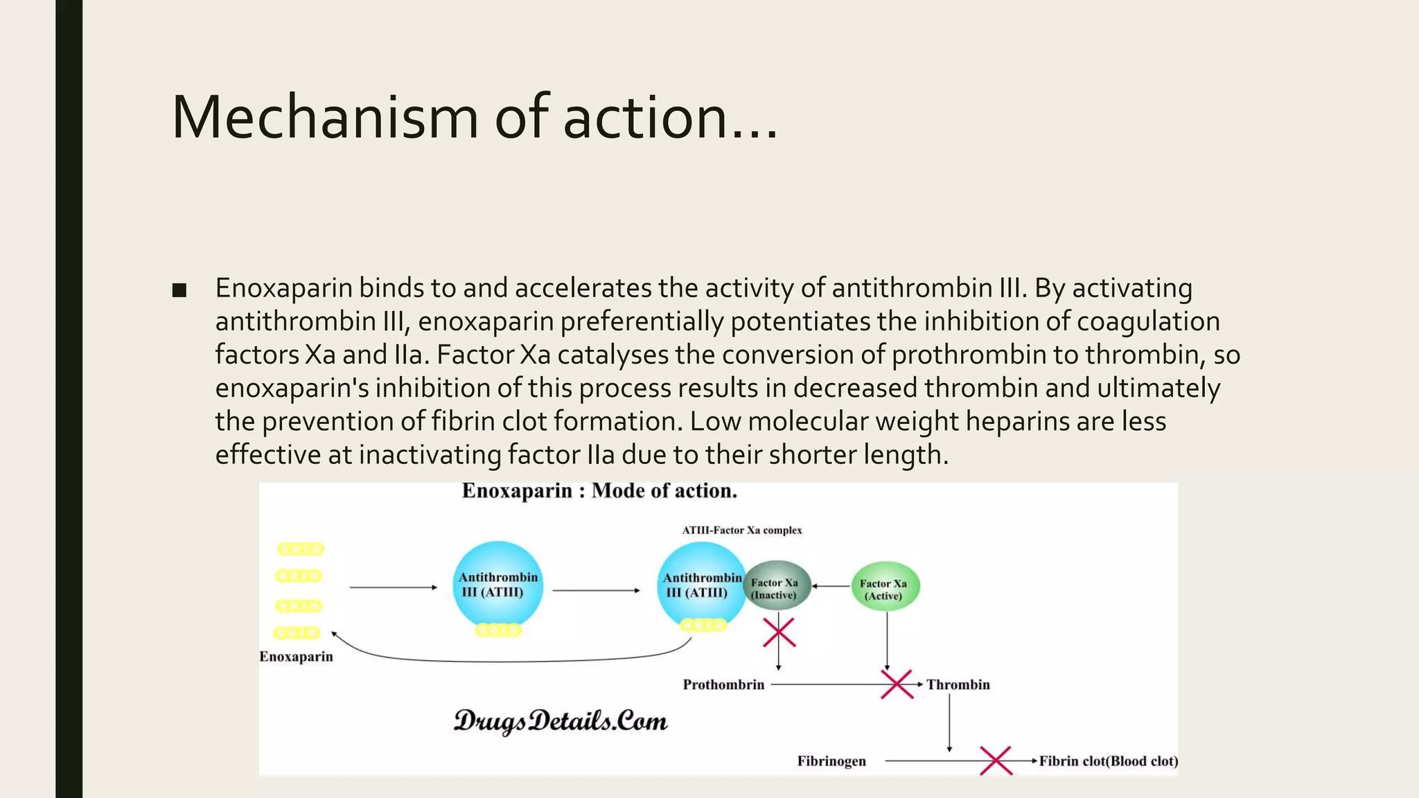 Enoxaparin | PPTX