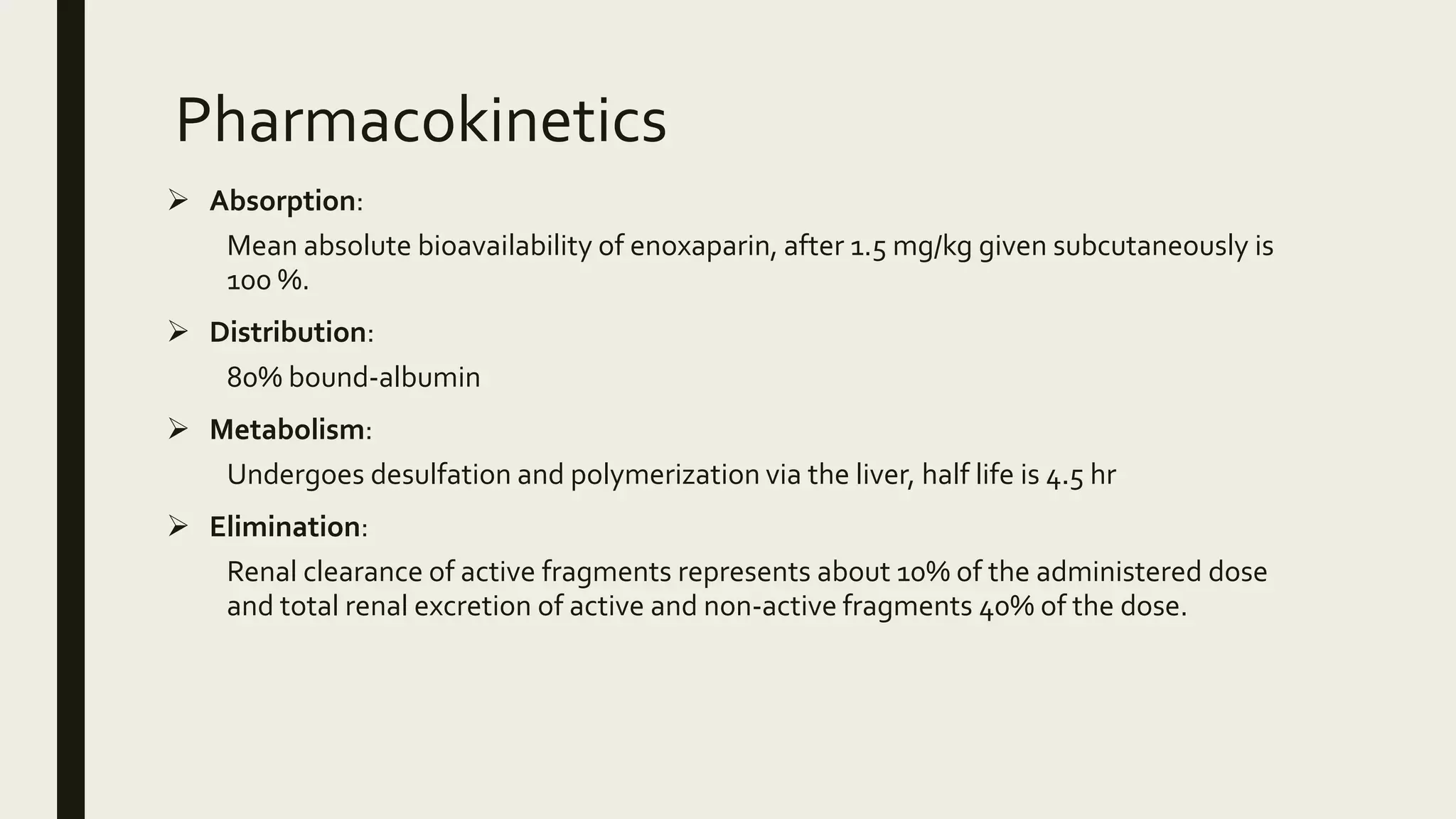 Enoxaparin | PPTX