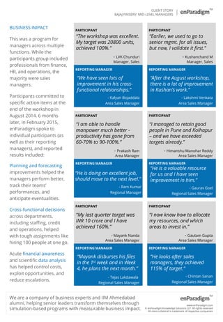 enParadigm Case Study - Bajaj Finserv | PDF