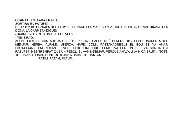 En patufet | PPT