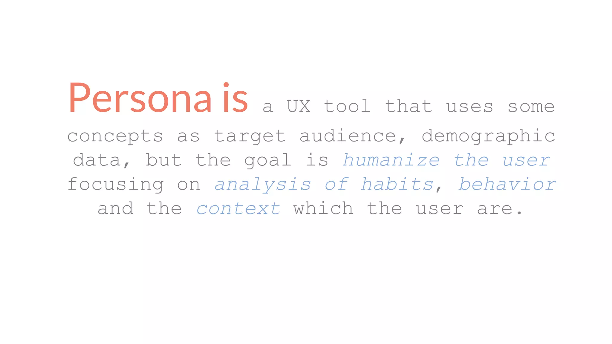 A quick view about personas | PPT