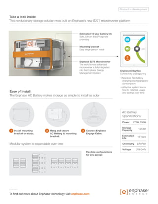 Enphase AC Battery | PDF