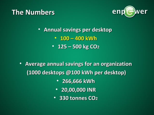 Enpower - Enterprise PC Power Management | PPS | Business Utilities | Business