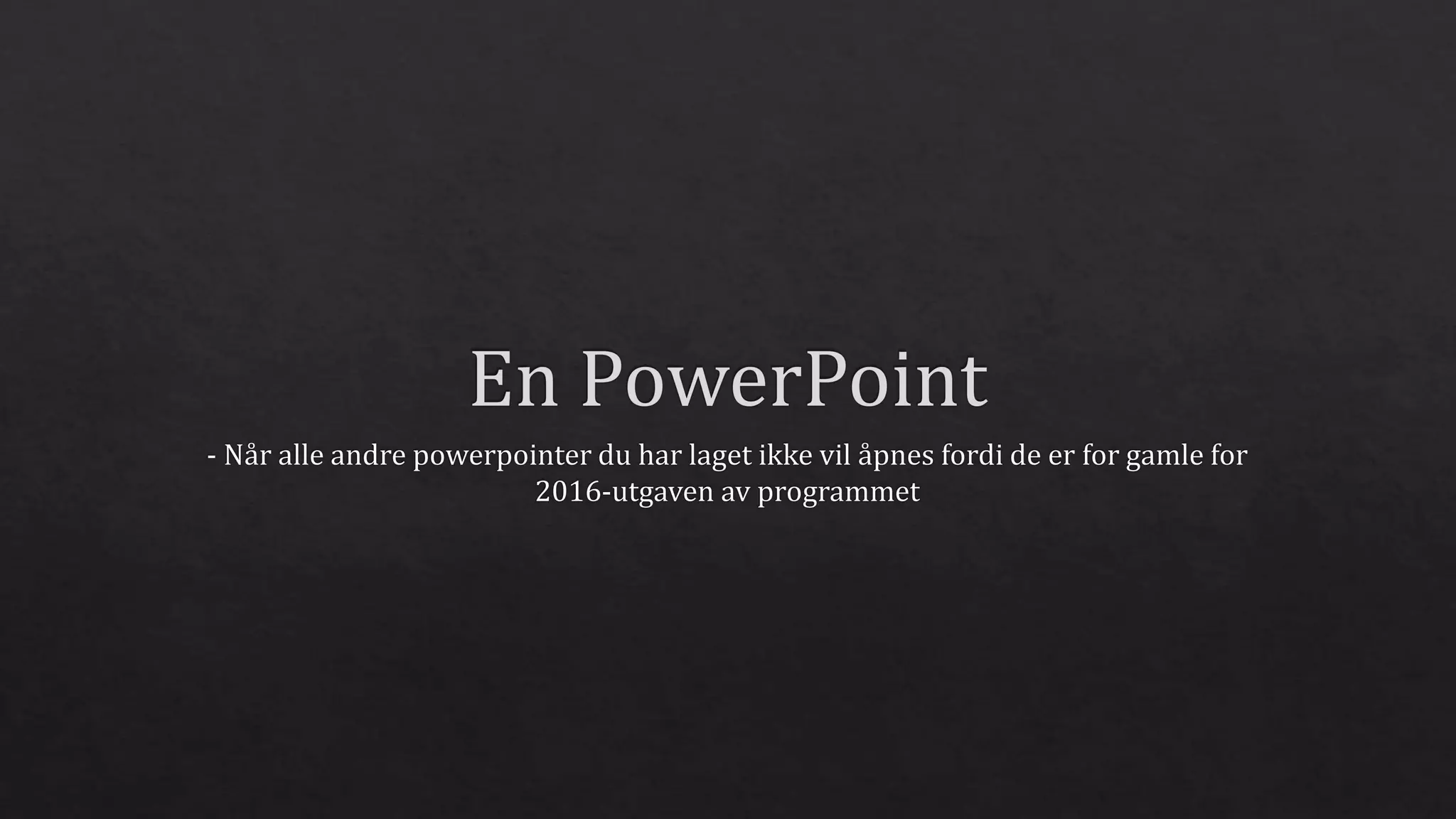 En PowerPoint | PPTX