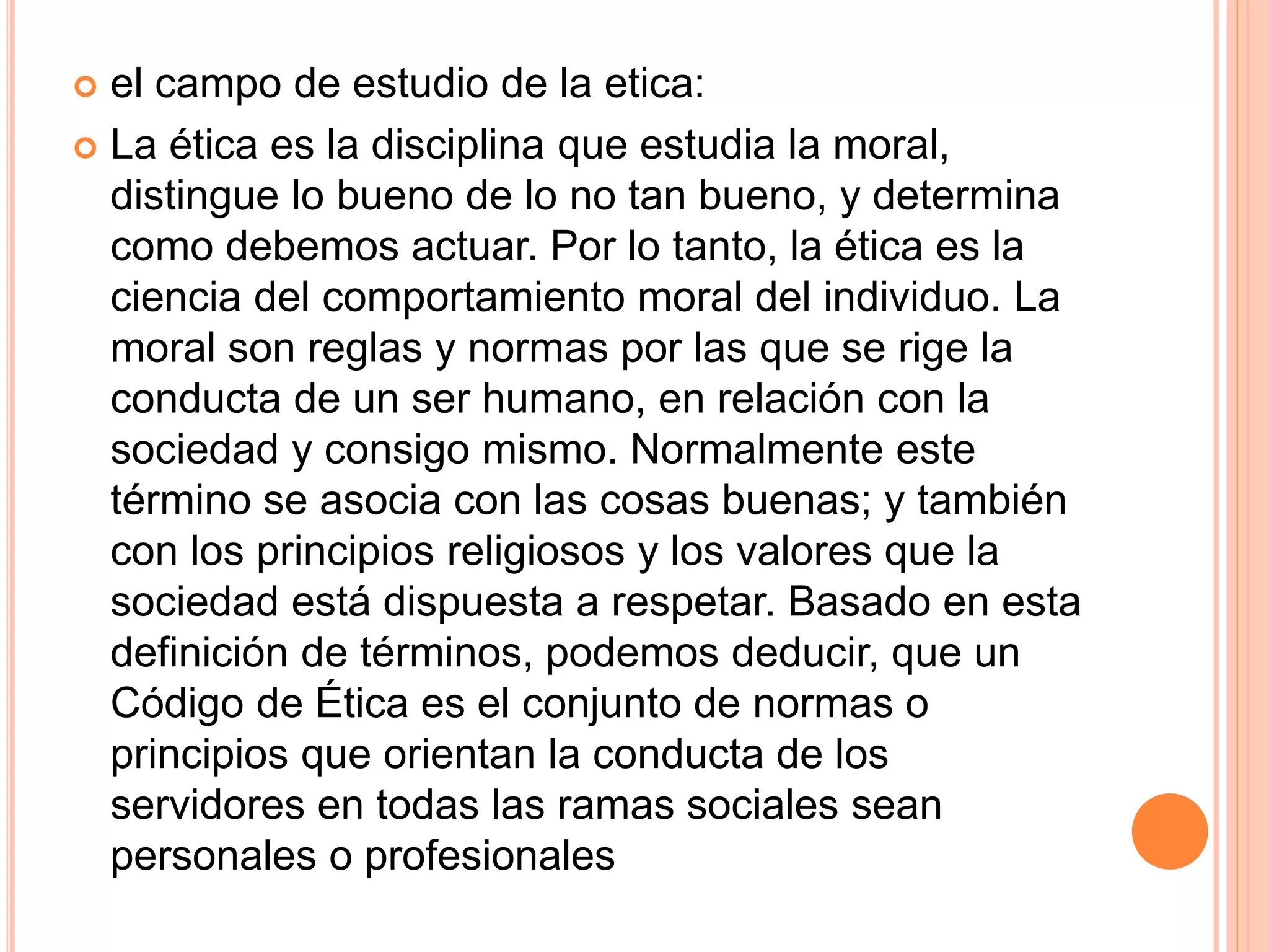 En que consiste la ética y la moral | PPTX