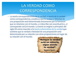 En que consiste la verdad | PPTX