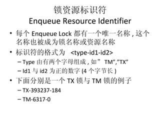 Enqueue Lock介绍.ppt
